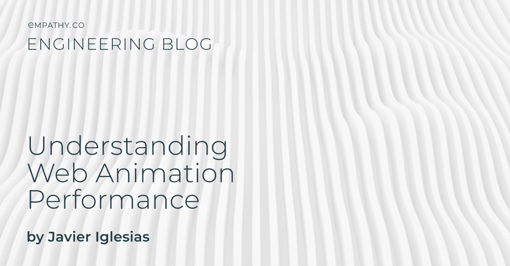 Understanding Web Animation Performance 